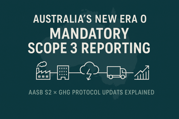 Australia’s New Scope 3 Climate Reporting Rules: What’s Changing
